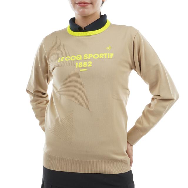 ルコックスポルティフ ゴルフ　Le coq sportif GOLF　クルーネックセーター　レディス
