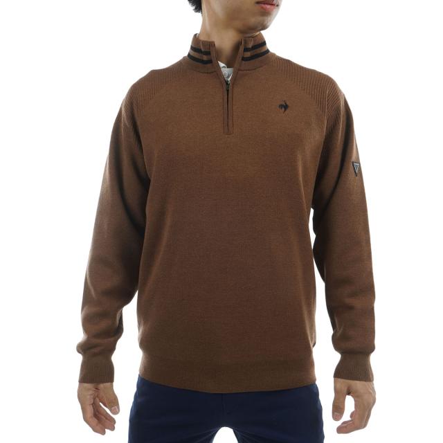 ルコックスポルティフ ゴルフ　Le coq sportif GOLF　ストレッチ ハーフジップセーター