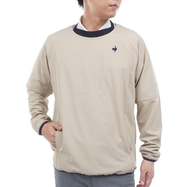 ルコックスポルティフ ゴルフ　Le coq sportif GOLF　ストレッチ プルオーバー2WAYブルゾン