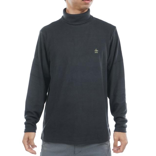 マンシングウェア　Munsingwear　ストレッチ起毛 タートルネック長袖シャツ