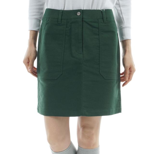 マンシングウェア　Munsingwear　バーズアイ ストレッチスエードスカート　レディス