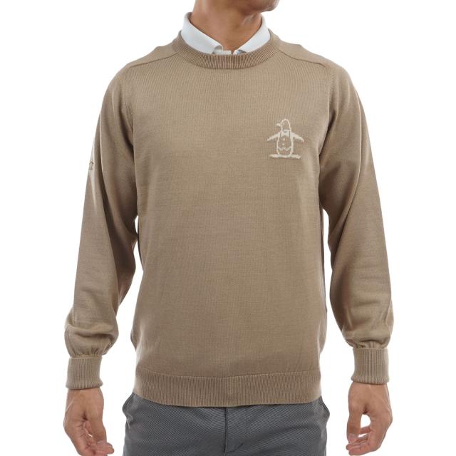 マンシングウェア　Munsingwear　ビッグピートクルーネックセーター