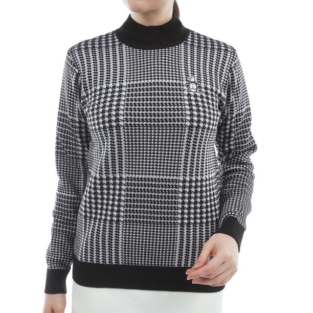 マンシングウェア　Munsingwear　70周年記念限定 タータンチェックセーター　レディス