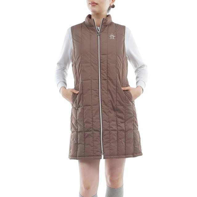 マンシングウェア　Munsingwear　ストレッチ アウターワンピースベスト　レディス