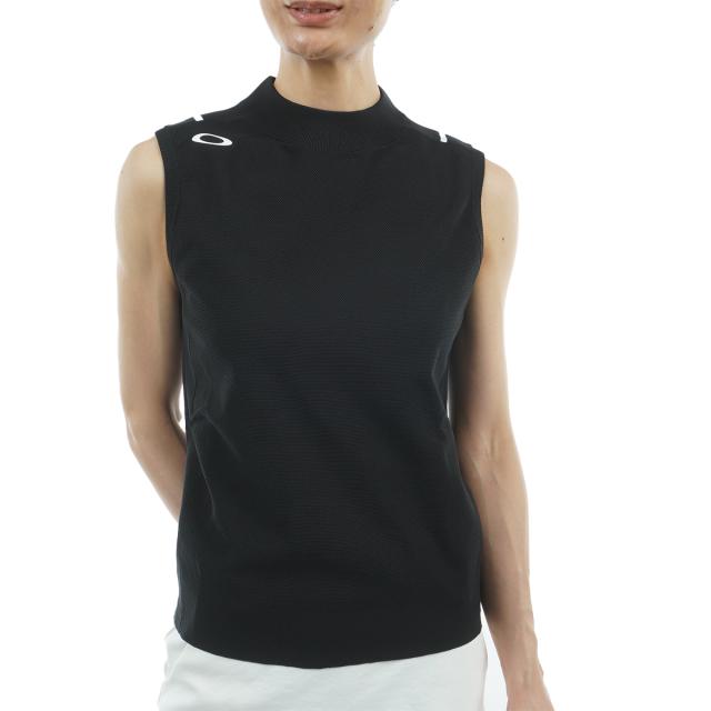 オークリー　OAKLEY　ELEVATE モックネック ノースリーブシャツセーター　レディス