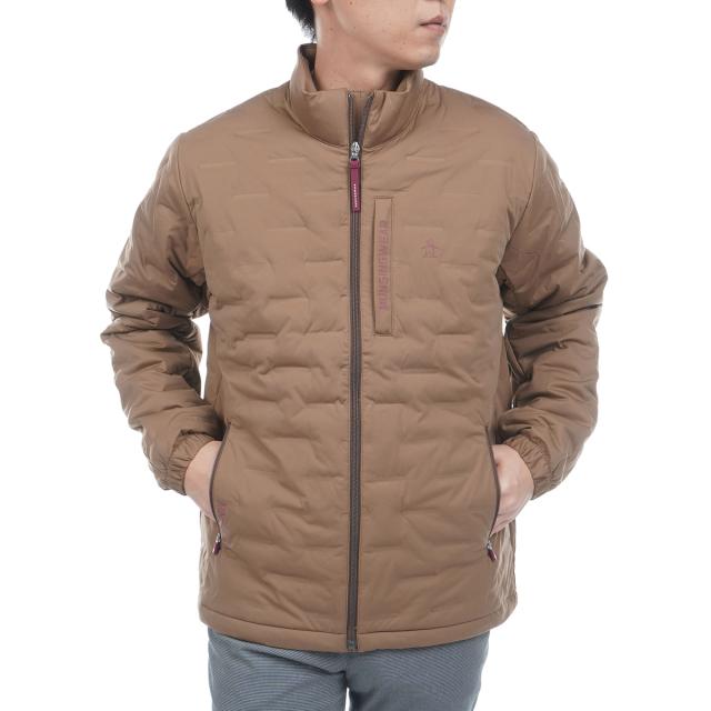 マンシングウェア　Munsingwear　ストレッチ HEAT NAVI ARTECH SHELL 中綿ブルゾン