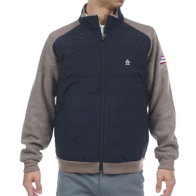 マンシングウェア　Munsingwear　HEAT NAVI ハイブリッド 中綿ブルゾン