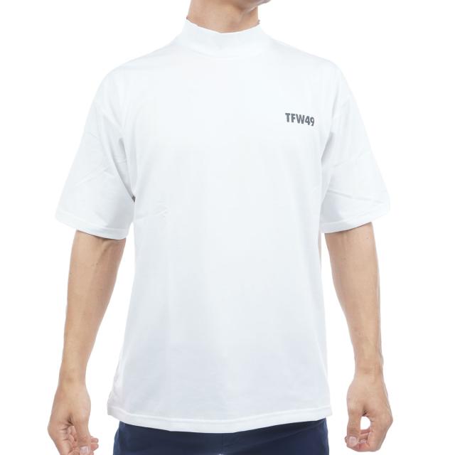 ティーエフダブリュー　TFW49　モックネック 半袖Tシャツ