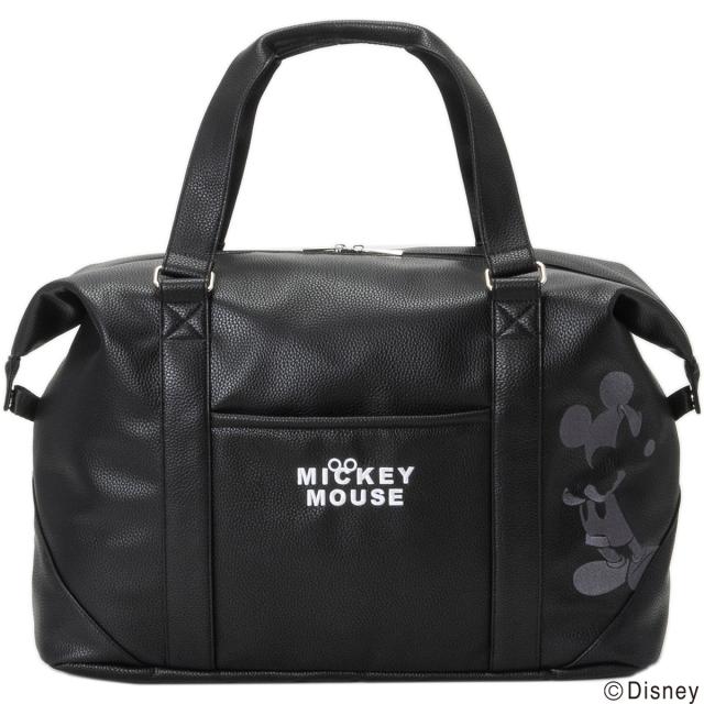 ディズニー　Disney　モノクローム ミッキーゴルフ トートバッグ