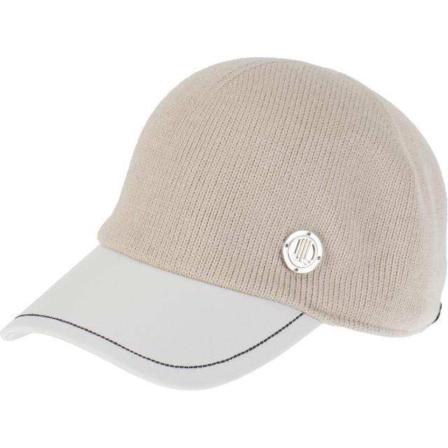 ランバン スポール　LANVIN SPORT　ツバ付きニットキャップ　レディス