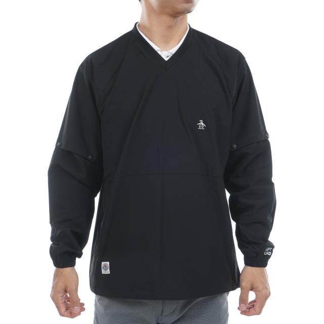 ペンギン バイ マンシングウェア　Penguin by Munsingwear　USA ストレッチ ユーティリティ 2WAY プルオーバージャケット