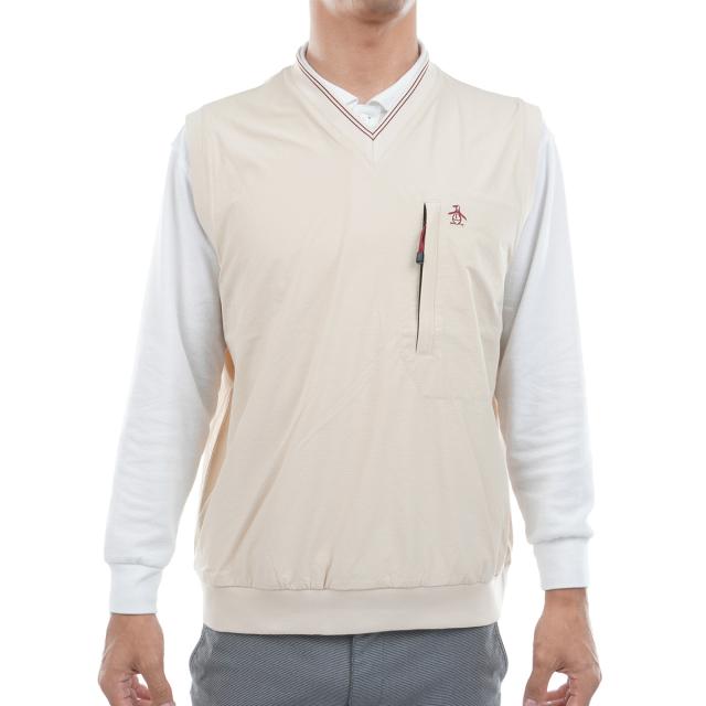 ペンギン バイ マンシングウェア　Penguin by Munsingwear　ストレッチ ユーティリティ ナイロンリップストップベスト