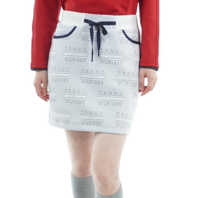 トミー ヒルフィガー ゴルフ　  GOLF　キルトジャカード スカート　レディス