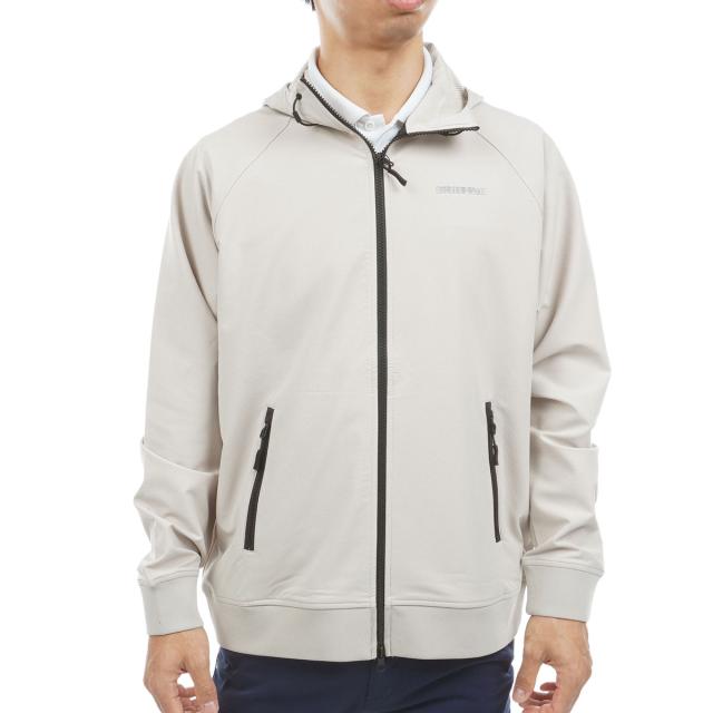 ブリーフィング　BRIEFING　ストレッチ 裏起毛 ストームフリース BACK DOTS パーカー