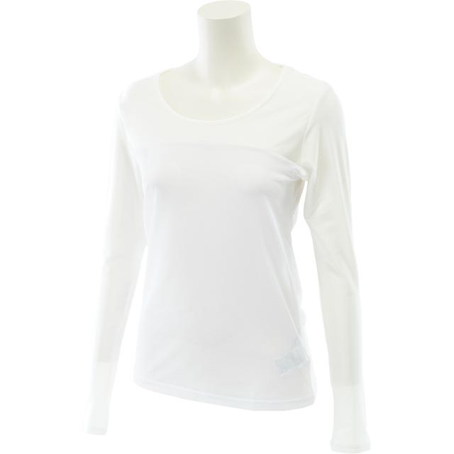 ジュン アンド ロペ　JUN & ROPE　UV 接触冷感 メッシュ切替ラウンドプルオーバー 長袖インナーシャツ　レディス