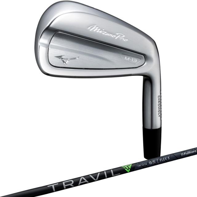 ミズノ　Mizuno Pro　M-13 アイアン(単品) TRAVIL IRON 85　シャフト：TRAVIL IRON 85