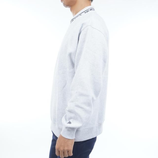 ニューエラ NEW ERA OS BRU SW CN 裏起毛 ジャカードロゴ クルーネック