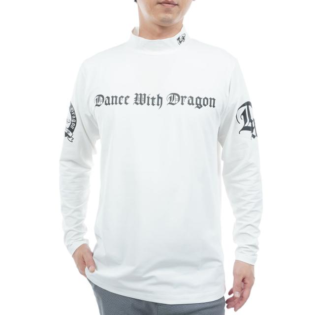 ダンスウィズドラゴン　Dance With Dragon　ストレッチ COCOTYECO天竺 長袖モックネックシャツ