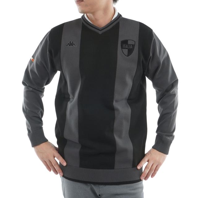 カッパ　Kappa　軽量ニット Vネックセーター