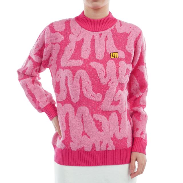 ラウドマウスゴルフ　Loud Mouth Golf　ブークレー モックネックセーター　レディス