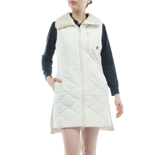 フィラ　FILA　ストレッチ 中綿キルト ワンピース　レディス