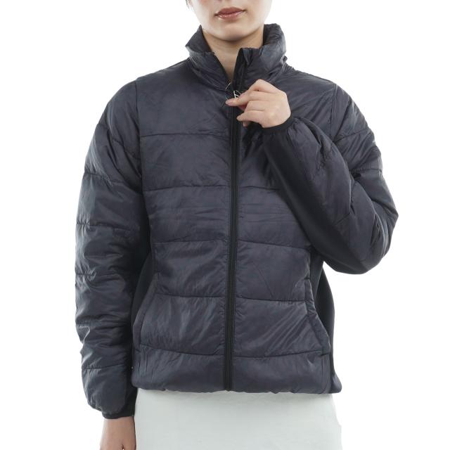 フィラ　FILA　ストレッチ ハイブリッド ライトダウンブルゾン　レディス