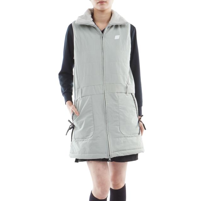 クアルトユナイテッド　CUARTO UNITED　ポケットリボン中綿ワンピース　レディス