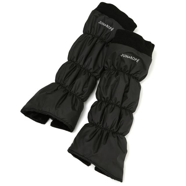 ジュン アンド ロペ　JUN & ROPE　撥水 防風 中綿レッグウォーマー　レディス