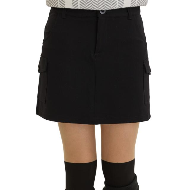 デルソルゴルフ　DELSOL GOLF　ストレッチ 裏地付きカーゴスカート　レディス