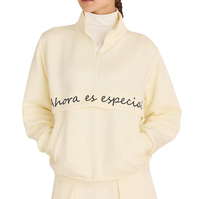 デルソルゴルフ　DELSOL GOLF　セットアップ対応 ハーフジッププルオーバー　レディス