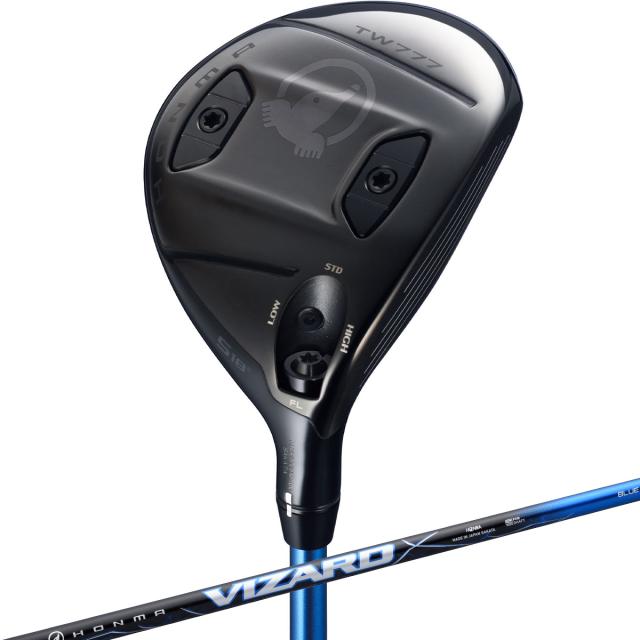 本間ゴルフ　TOUR WORLD　ツアーワールド TW777 フェアウェイウッド VIZARD BLUE 50／60　シャフト：VIZARD BLUE 60