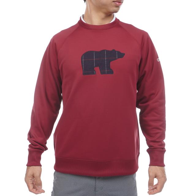 ゴールデンベア　GB GOLF　裏起毛 BEARスウェット