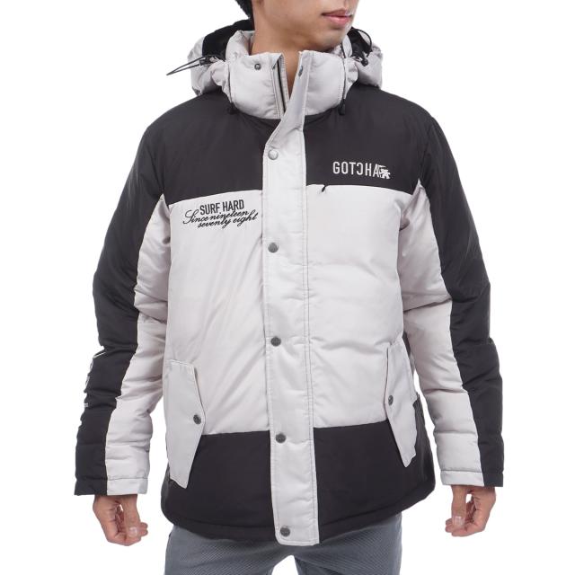 ガッチャゴルフ　GOTCHA GOLF　撥水 カラー切替 ダウンジャケット