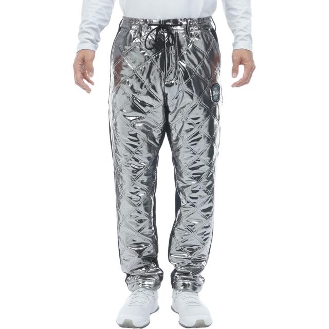 ダンスウィズドラゴン　Dance With Dragon　メタリックタフタ キルティングパンツ