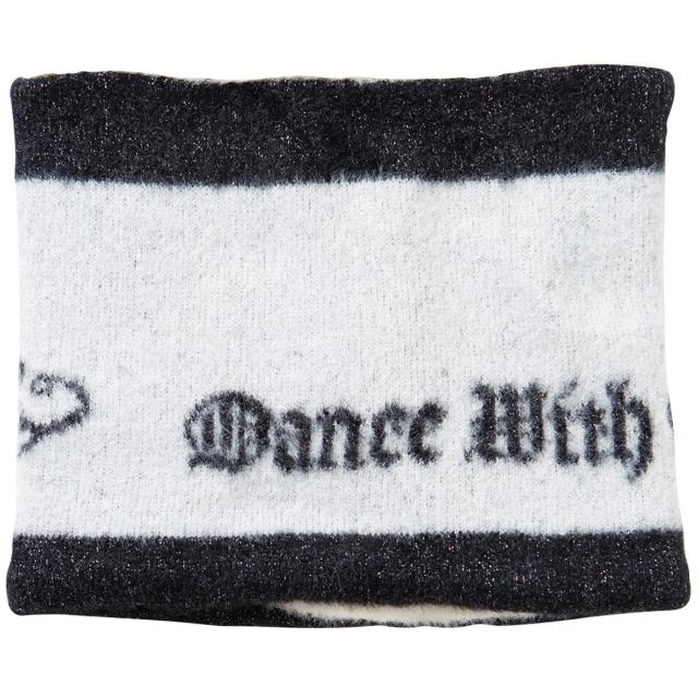 ダンスウィズドラゴン　Dance With Dragon　ラメフェザーネックウォーマー