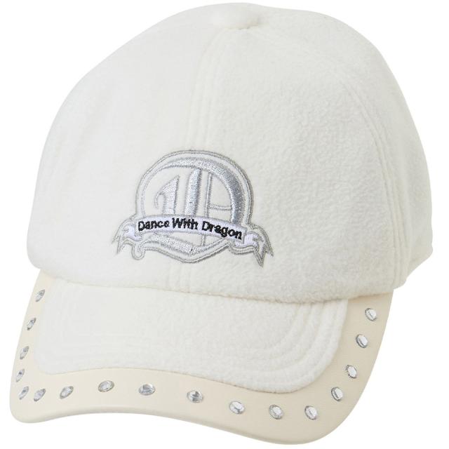 ダンスウィズドラゴン　Dance With Dragon　Dアップリケフリースキャップ