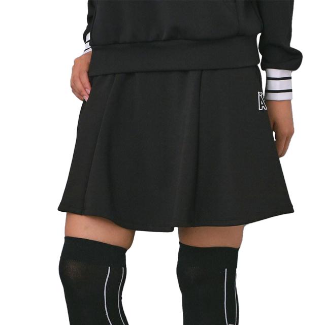 アダバットストリーム　ADABAT STREAM　ストレッチ ロゴラインフレアスカート　レディス