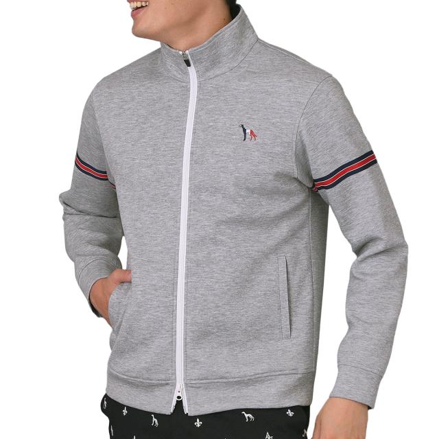 アダバットネイビー　ADABAT NAVY　ライトスムーストラックブルゾン