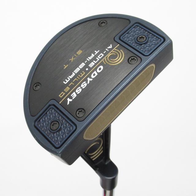 【中古ゴルフクラブ】オデッセイ　AI-ONE MILLED　Ai-ONE MILLED TRI-BEAM SIX T CH パター スチールシャフト　シャフト：スチールシャ…