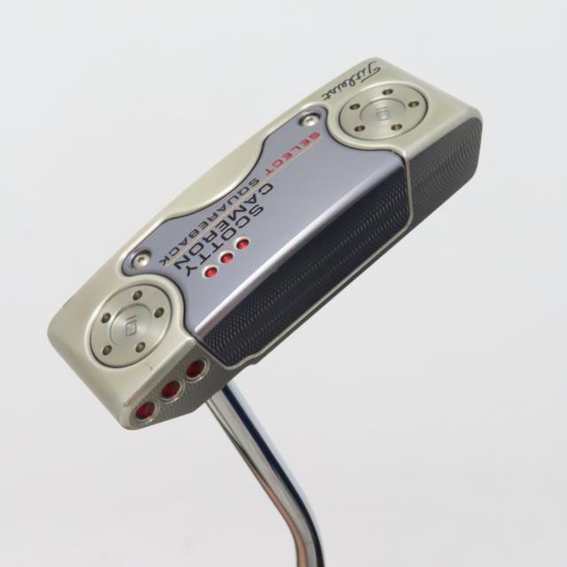【中古ゴルフクラブ】スコッティキャメロン　SELECT　セレクト スクエアバック 2018 パター スチールシャフト　シャフト：スチールシャ…