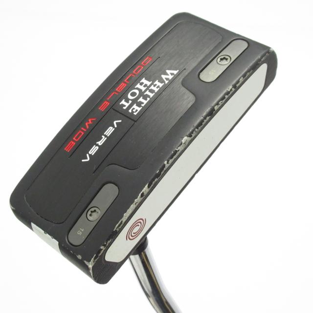 【中古ゴルフクラブ】オデッセイ　VERSA　ホワイト・ホット VERSA DOUBLE WIDE DB パター カーボンスチール複合シャフト　シャフト：カ…