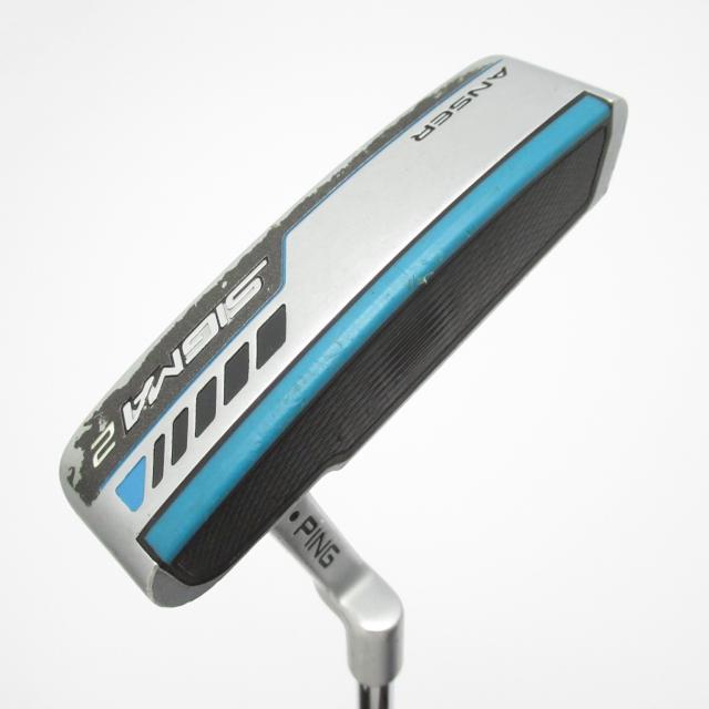 【中古ゴルフクラブ】ピン　SIGMA 2　SIGMA2 ANSER プラチナム仕上げ パター スチールシャフト　シャフト：スチールシャフト
