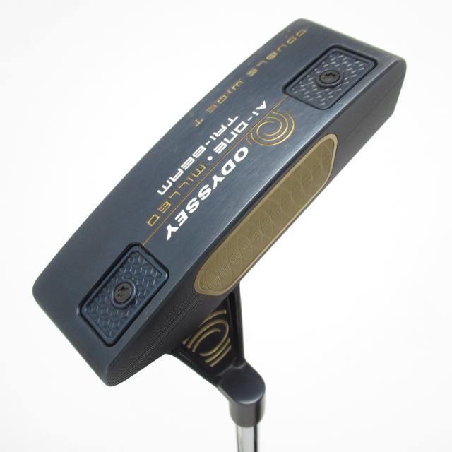 【中古ゴルフクラブ】オデッセイ　AI-ONE MILLED　Ai-ONE MILLED TRI-BEAM DOUBLE WIDE T CH パター スチールシャフト　シャフト：スチ…