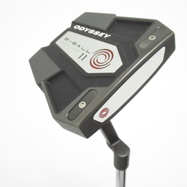 【中古ゴルフクラブ】オデッセイ　ODYSSEY　2-BALL ELEVEN ツアーライン クランクネック パター カーボンスチール複合シャフト　シャフ…