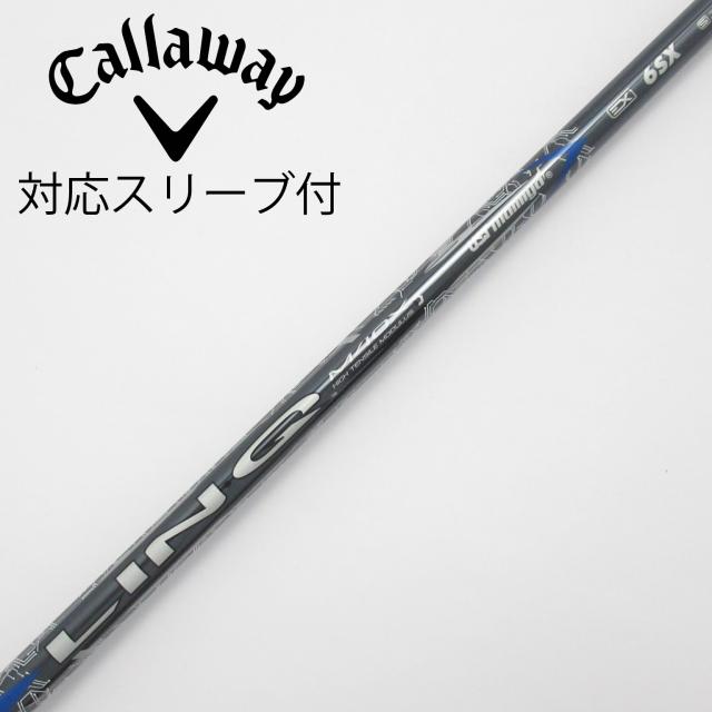 【中古】UST マミヤ　UST Mamiya　LIN-Q BLUE EX ドライバー用_スリーブ付  LIN-Q BLUE EX 6