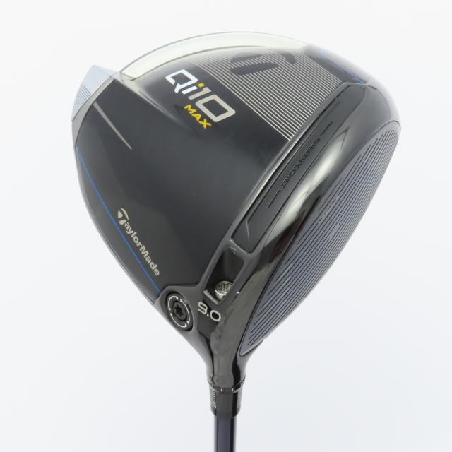 【中古ゴルフクラブ】テーラーメイド　Qi10　Qi10 MAX ドライバー Diamana Blue TM50　シャフト：Diamana Blue TM50