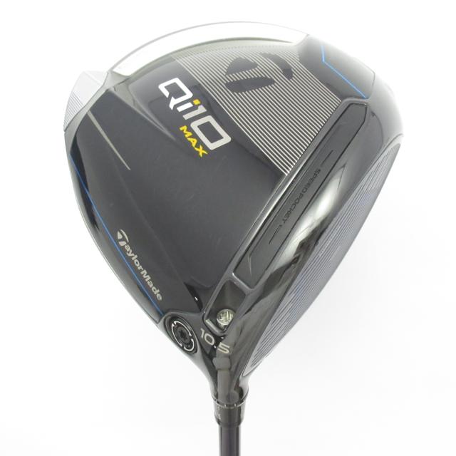 【中古ゴルフクラブ】テーラーメイド　Qi10　Qi10 MAX ドライバー Diamana Blue TM50　シャフト：Diamana Blue TM50