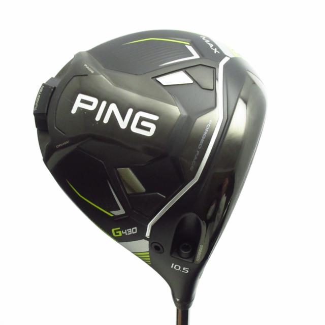 【中古ゴルフクラブ】ピン　G430　G430 MAX ドライバー PING TOUR 2.0 CHROME 75　シャフト：PING TOUR 2.0 CHROME 75