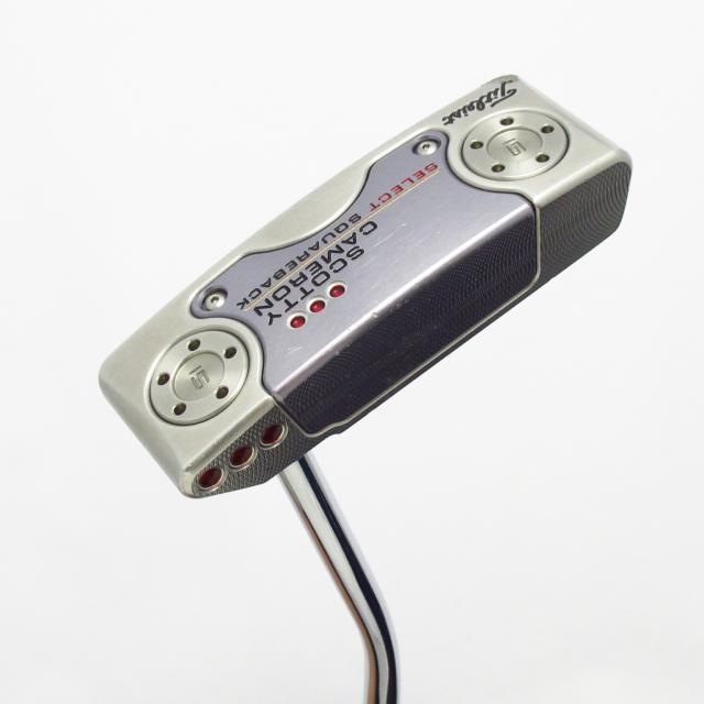 【中古ゴルフクラブ】スコッティキャメロン　SELECT　セレクト スクエアバック 2018 パター スチールシャフト　シャフト：スチールシャ…