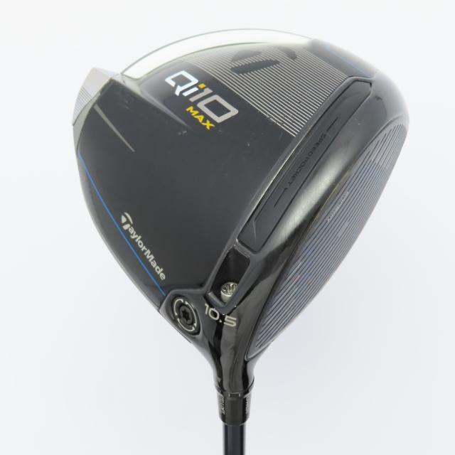 【中古ゴルフクラブ】テーラーメイド　Qi10　Qi10 MAX ドライバー Diamana Blue TM50　シャフト：Diamana Blue TM50